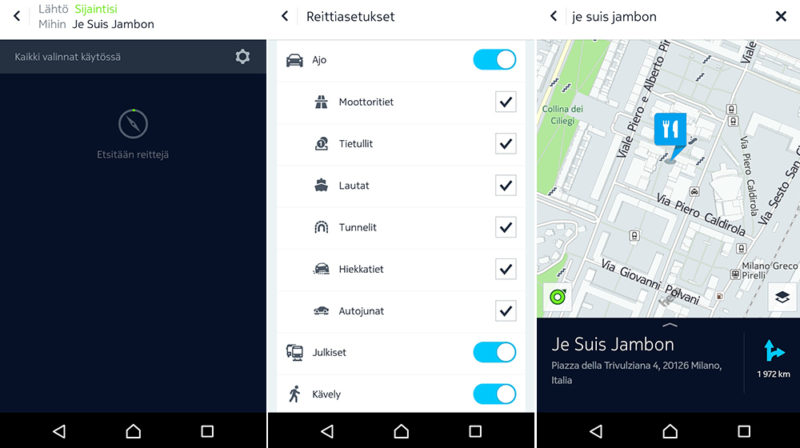 HERE maps ja ilmaiset offline-kartat | La Vida Loca 2.0 Matkablogi